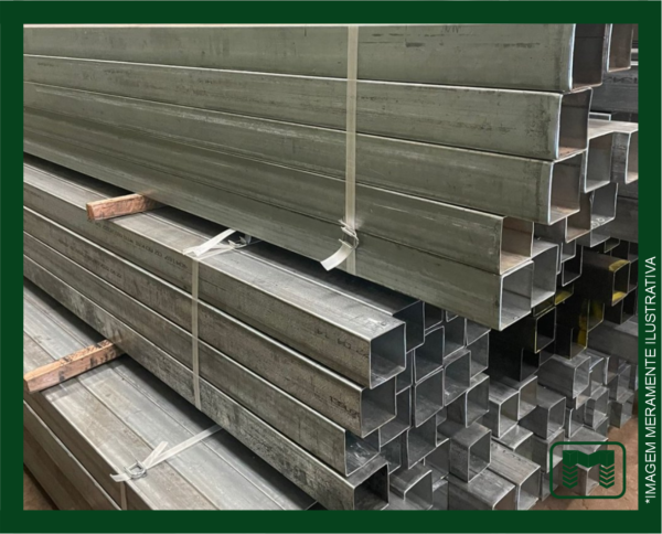 Metalon Quadrado - Minas Aço Ferro e Aço